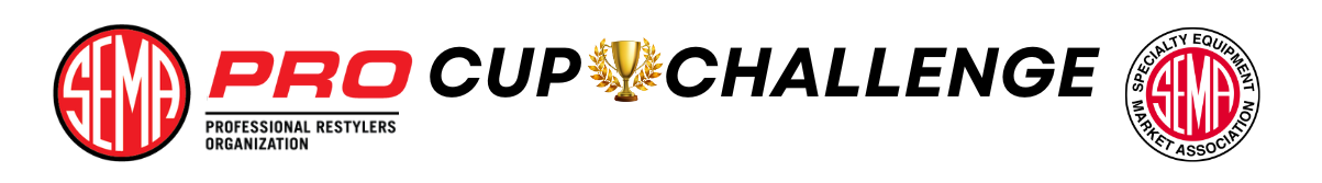 A Platform for Manufacturers & Restylers | SEMA Pro Cup Challenge