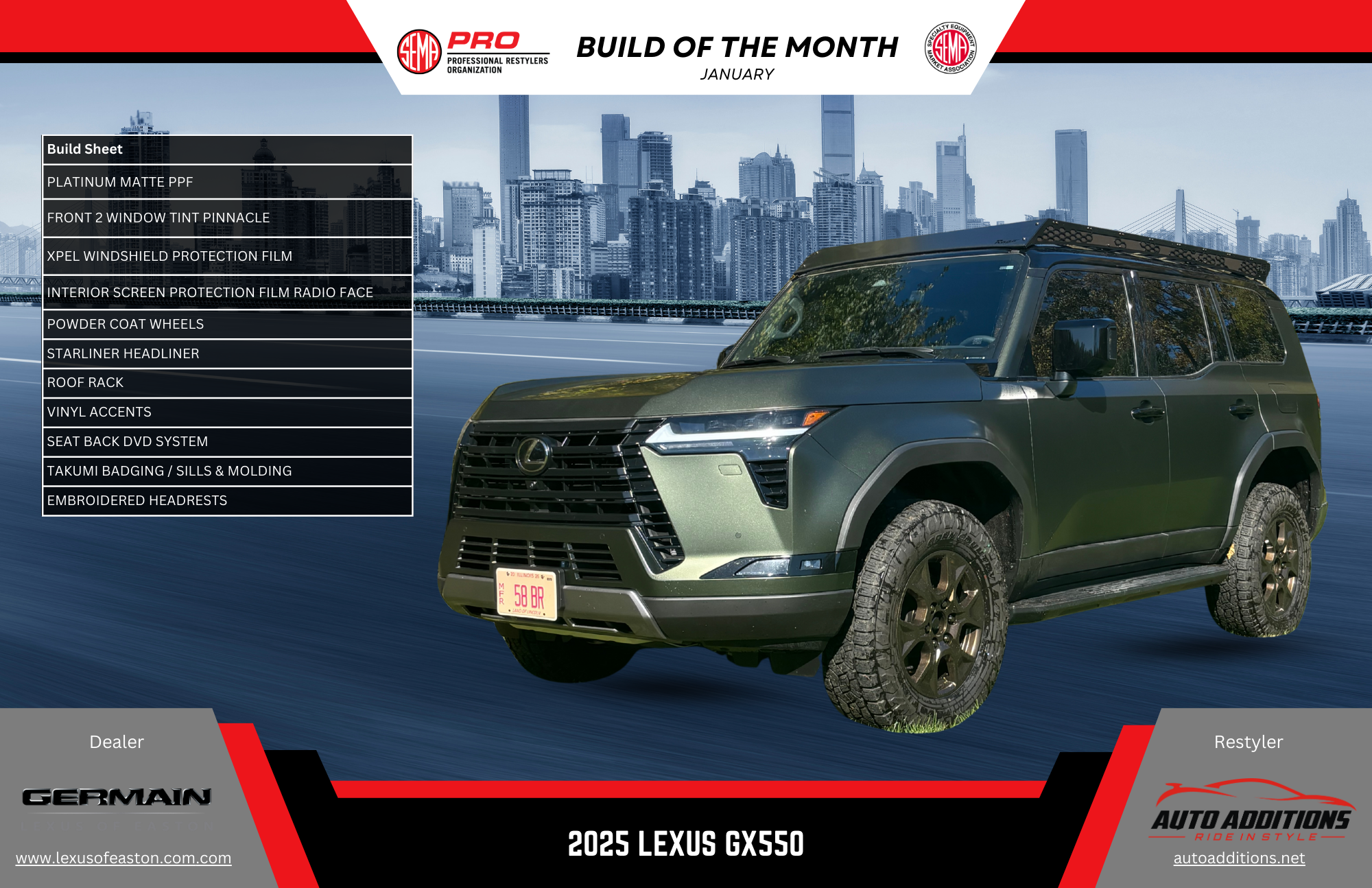 January 2026 Build of the Month | SEMA Pro Cup Challenge